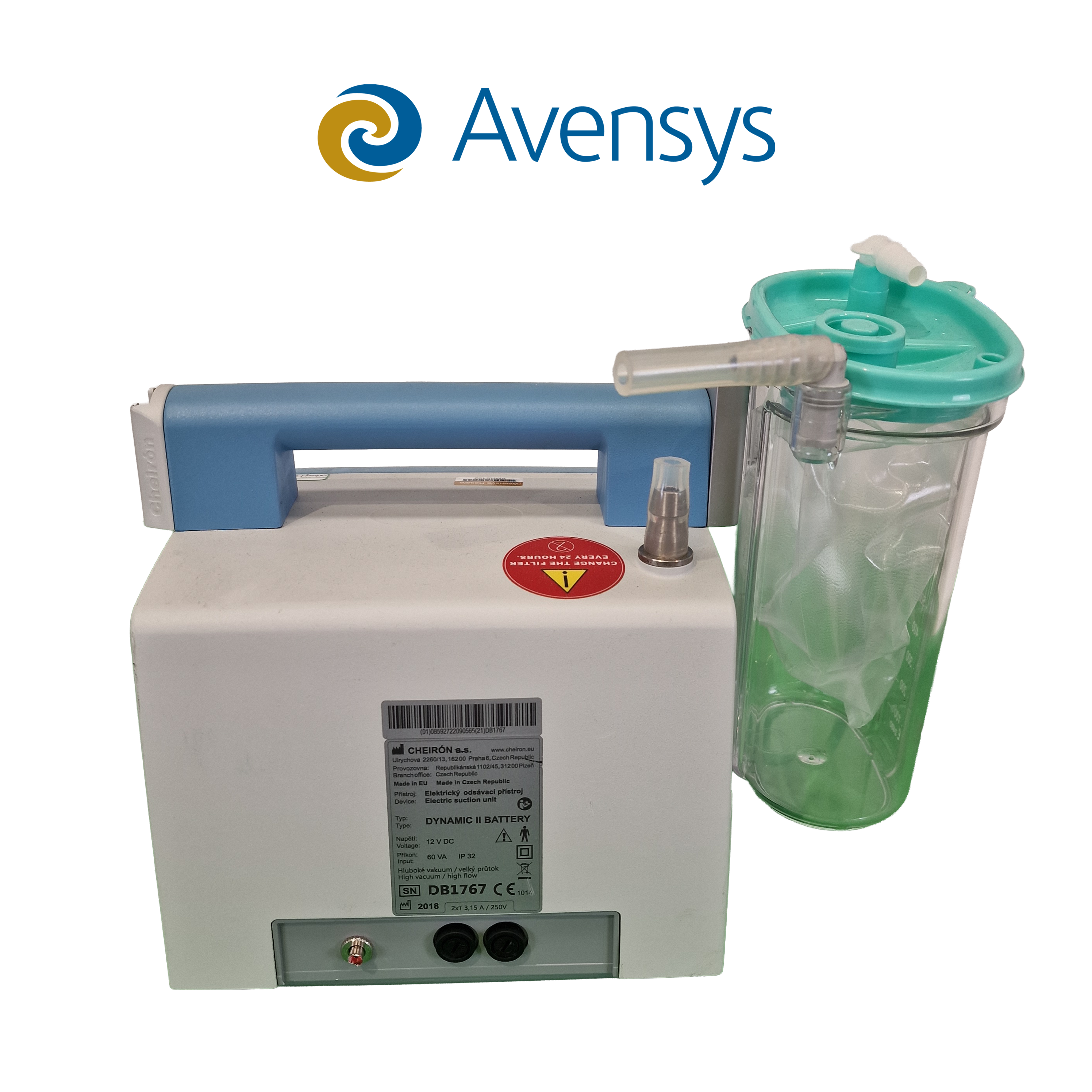 Cheiron Quick Clear Electric Suction Machine – Avensys UK Ltd