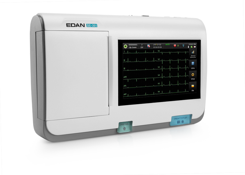 Edan SE-301 (3 Channel) ECG Machine – Avensys UK Ltd